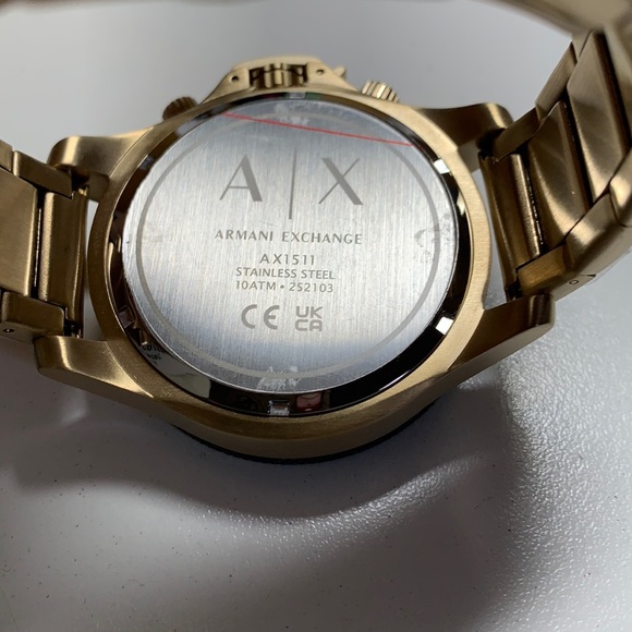 Armani Exchange | Accessories | Armani Exchange Ax511 48mm Mens Watch ...